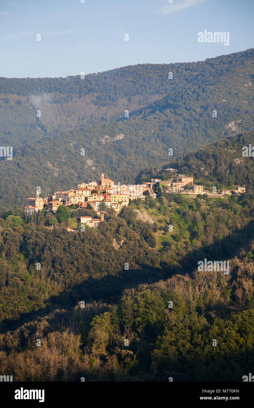 Poggio village, Elba island, Tuscany, Italy, Europe Stock Photo - Alamy