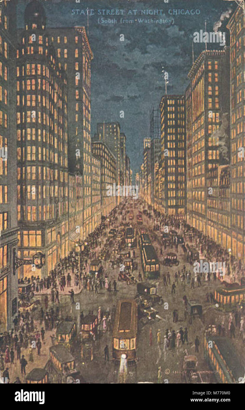 South state street chicago hi-res stock photography and images - Alamy