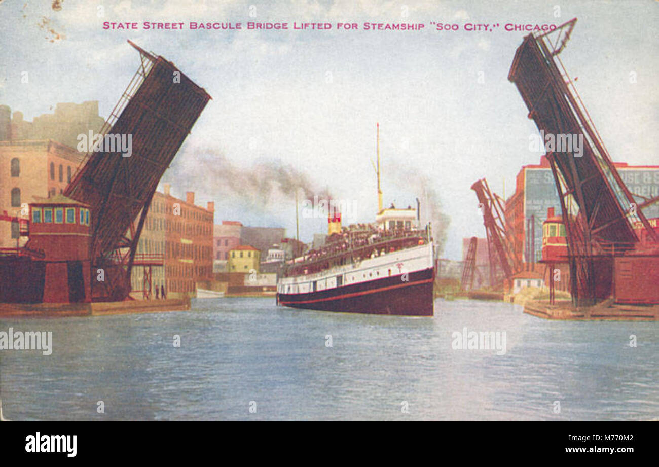 State street bridge chicago hi-res stock photography and images - Alamy