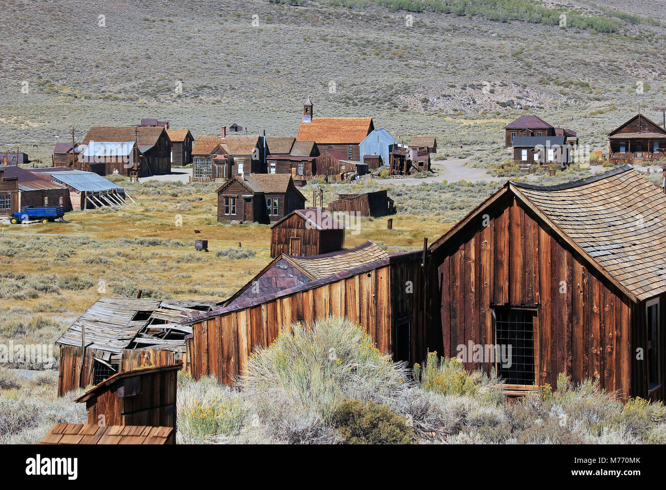 Bodie, California Ghost Town Stock Photo - Alamy
