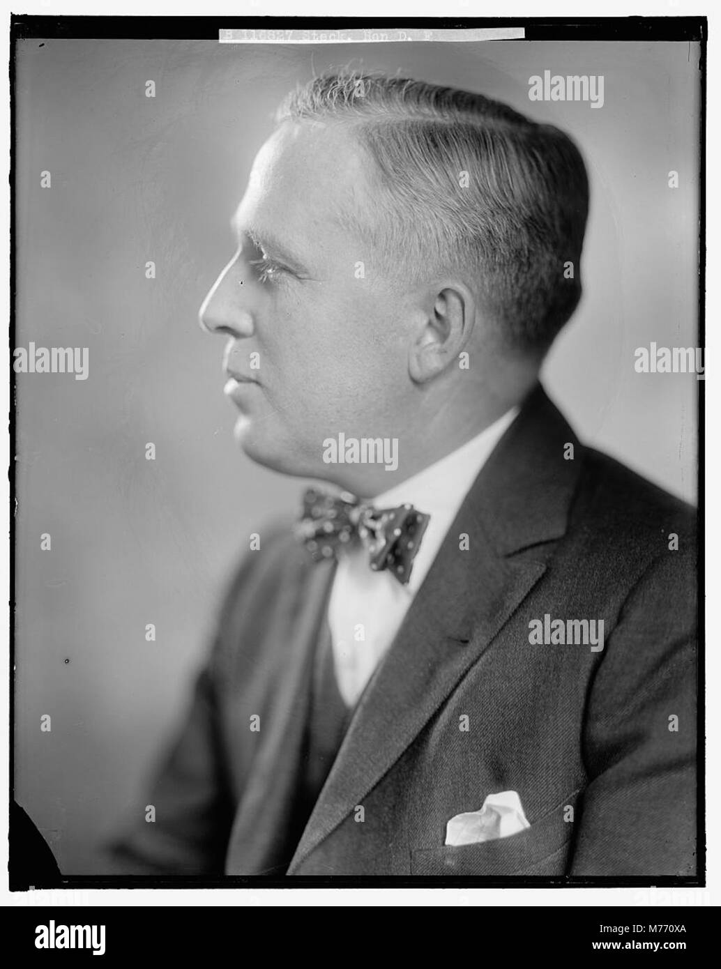 The photograph features Daniel F. Steck, a distinguished individual ...