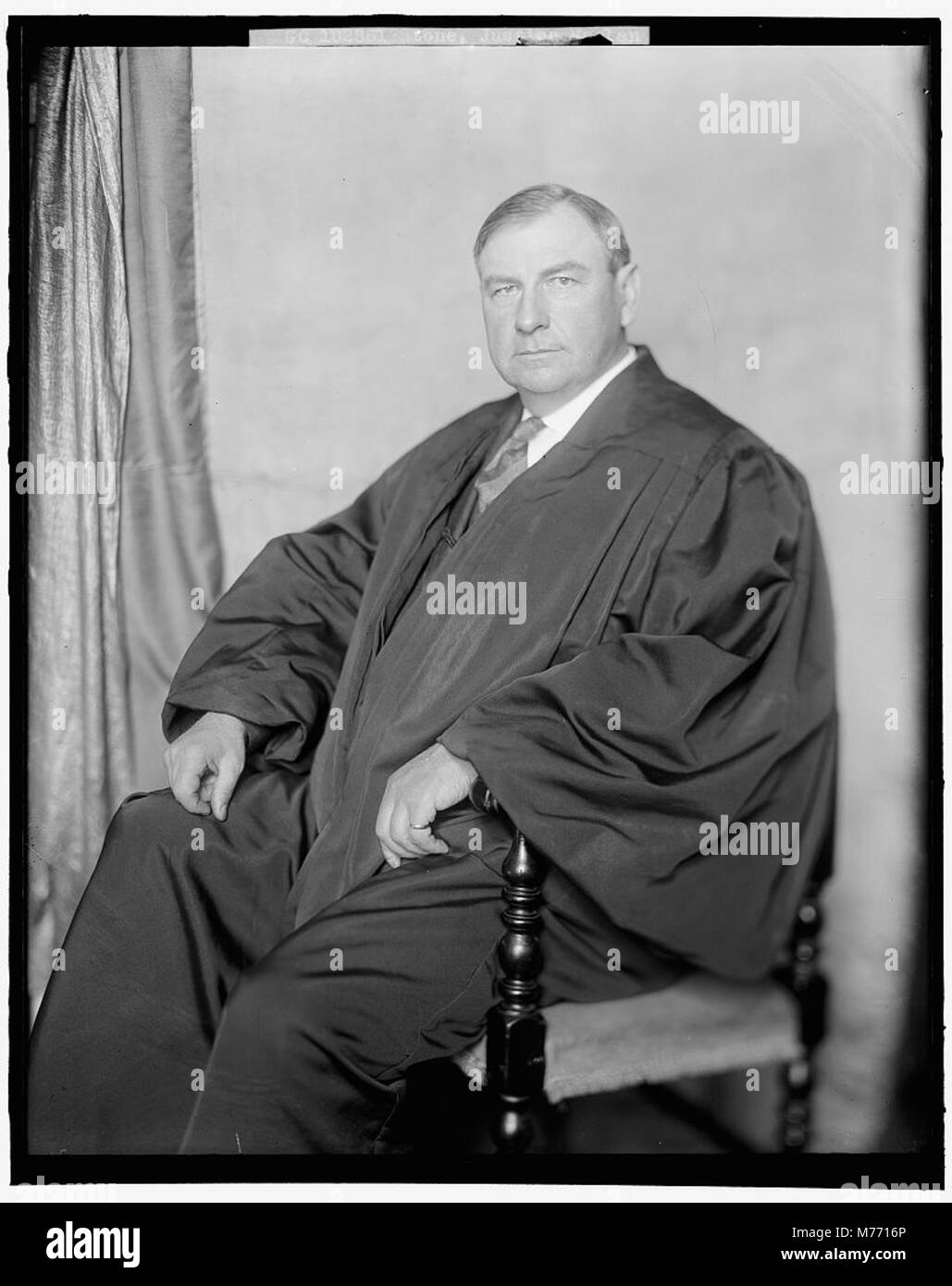 A portrait of Harlan F. Stone, U.S. Supreme Court Justice. This image ...