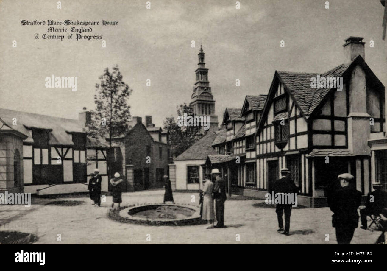 Stratford Place-Shakespeare House, Merrie England (English Village ...