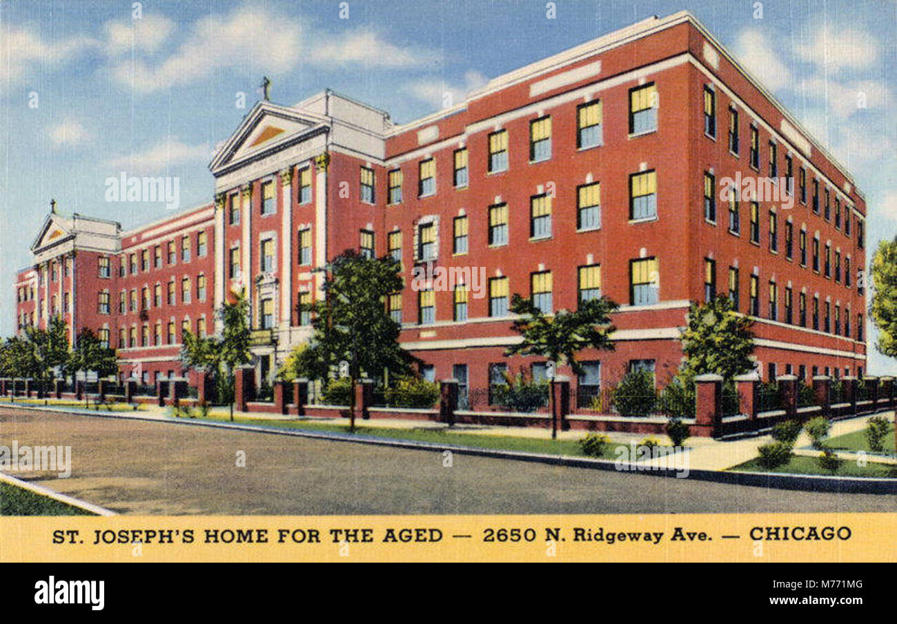 A photograph of St. Joseph's Home for the Aged, located at 2650 N ...