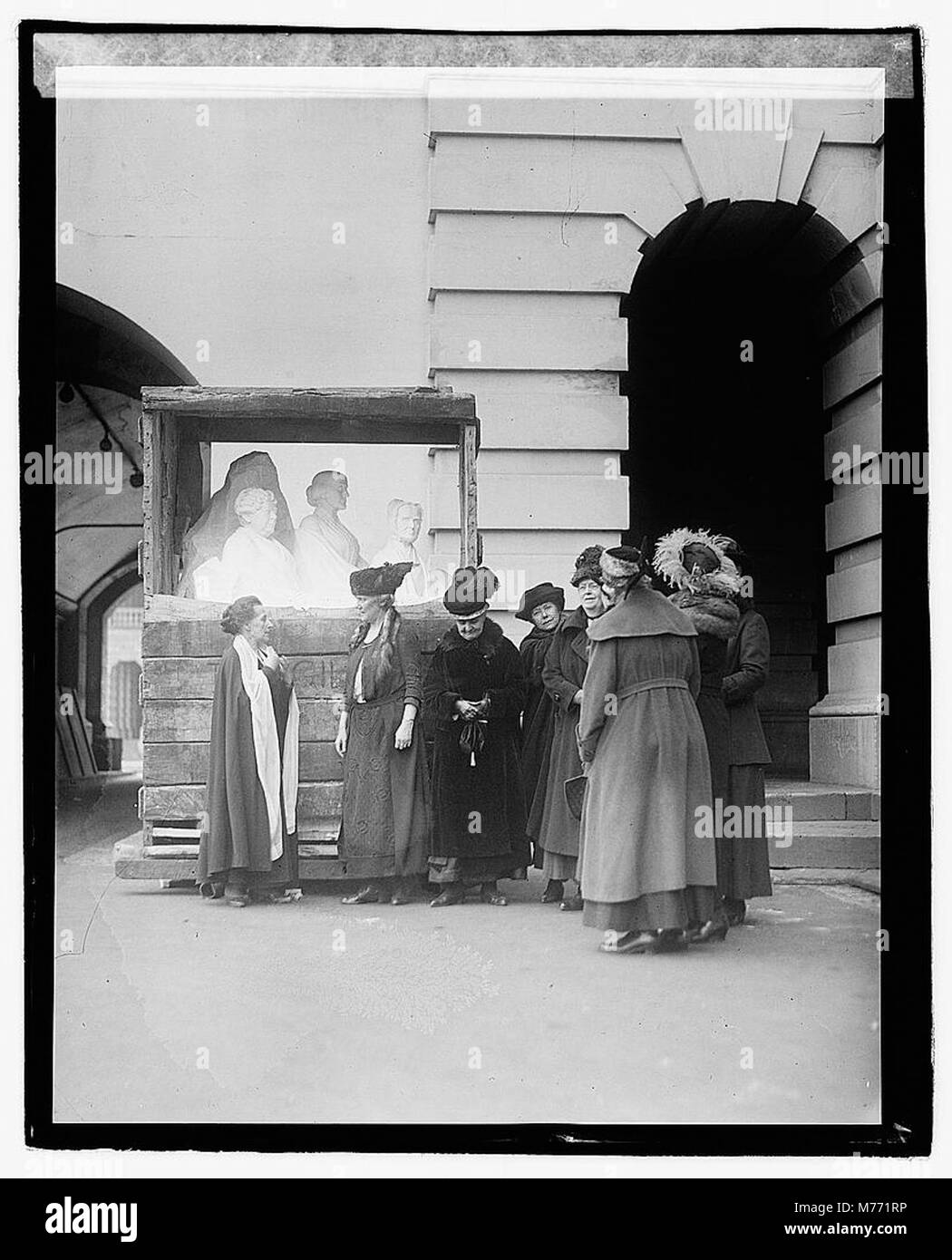 The Suffrage Memorial commemorates the achievements of the women's ...