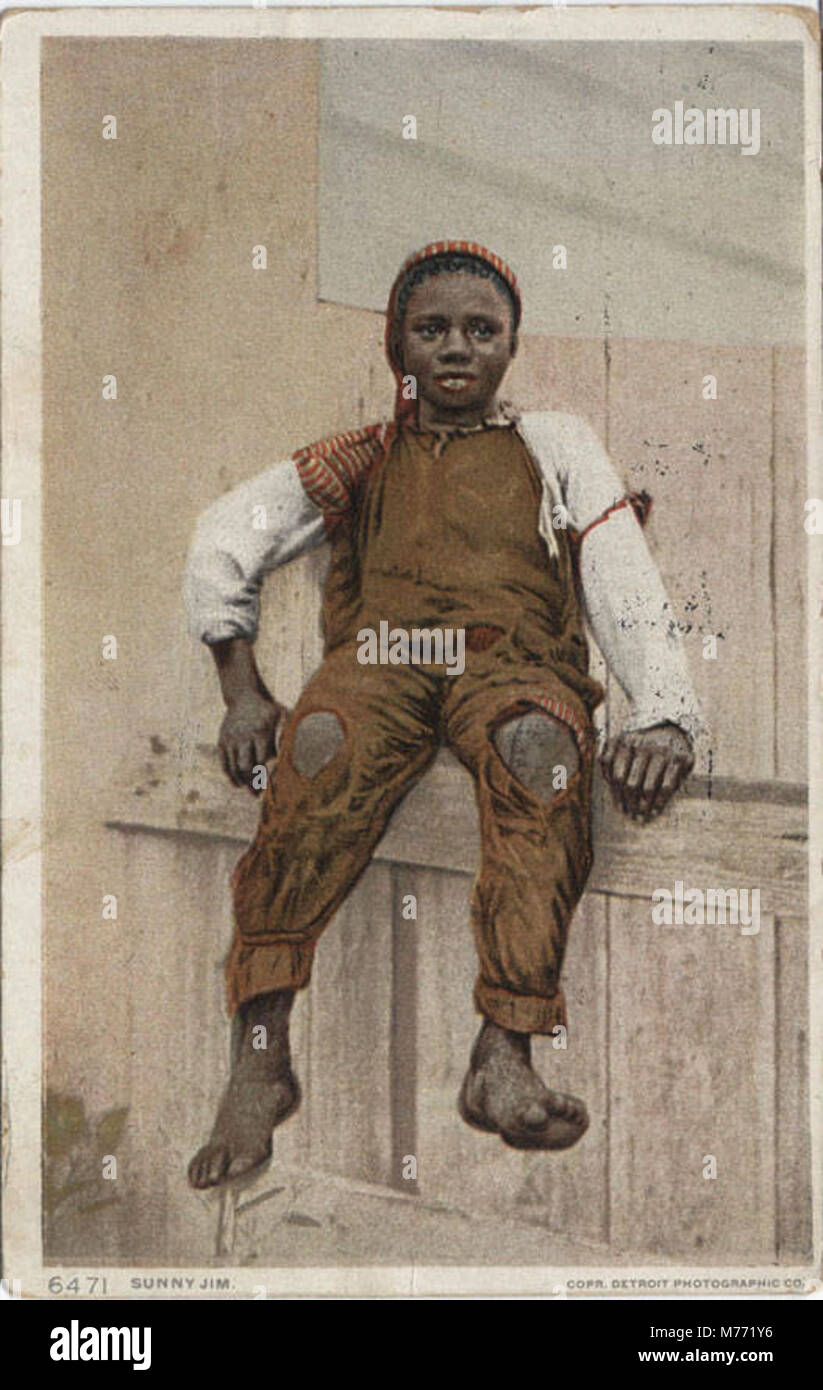 A portrait of 'Sunny Jim,' an iconic image from early 20th-century ...