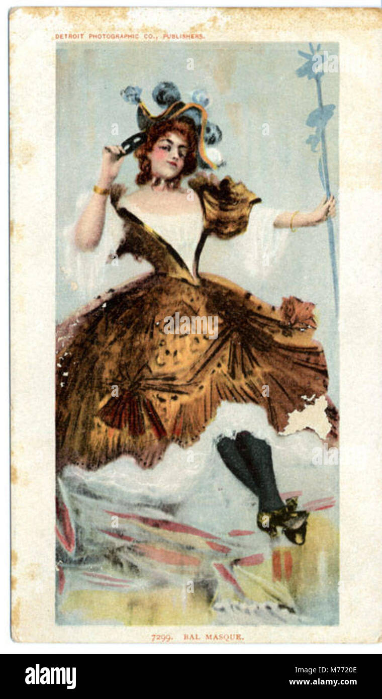 Masquerade ball vintage hi-res stock photography and images - Alamy