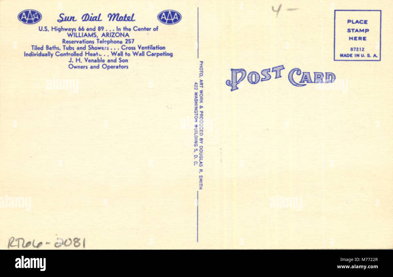 Sun Dial Court, owned by J.H. Venable, features a historic courtyard ...