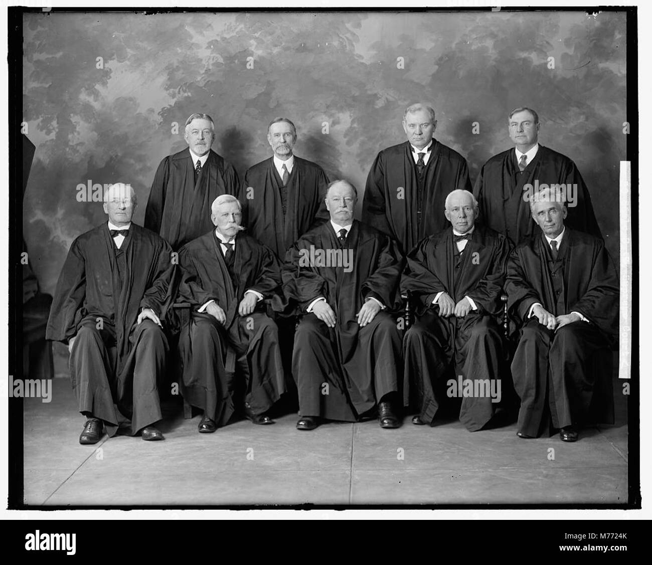 The Taft Court of the U.S. Supreme Court is featured in this historical ...