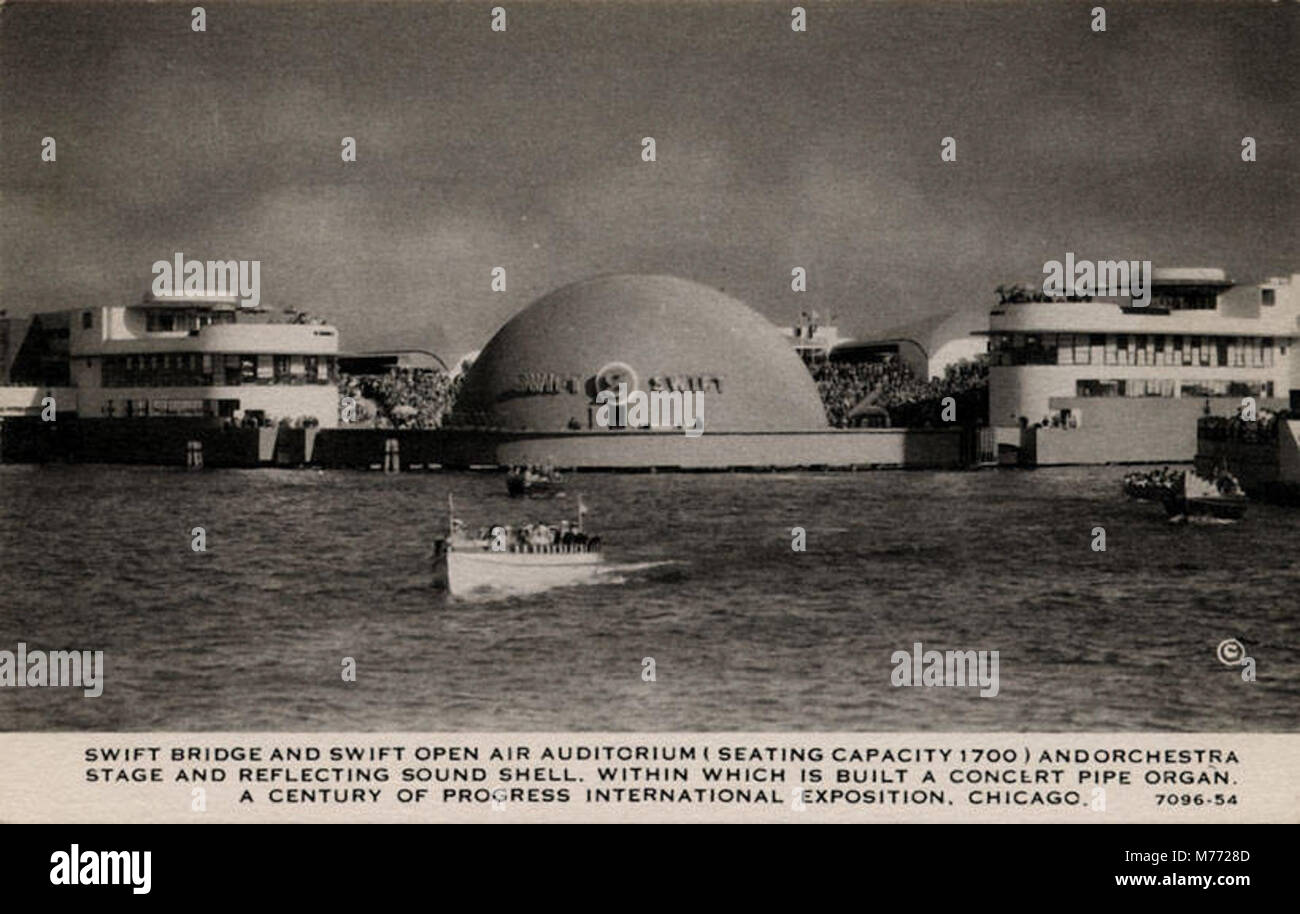 Swift Bridge And Swift Open Air Auditorium (NBY 417241 Stock Photo - Alamy