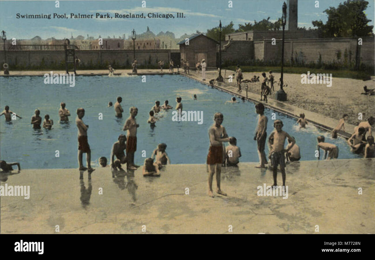 Early 1900s swimming pool hi-res stock photography and images - Alamy