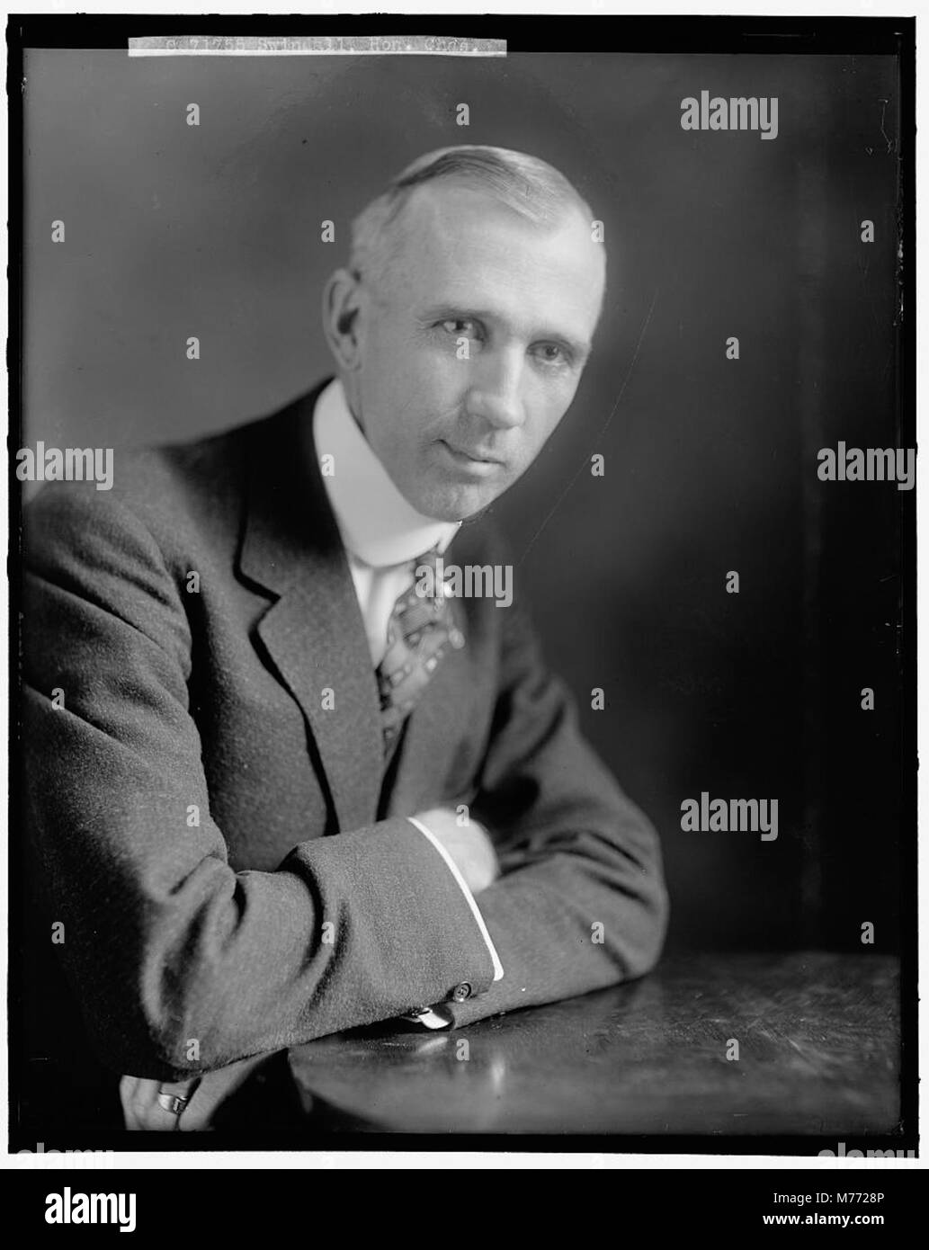 A formal portrait of Charles Swindall, an honorable figure ...