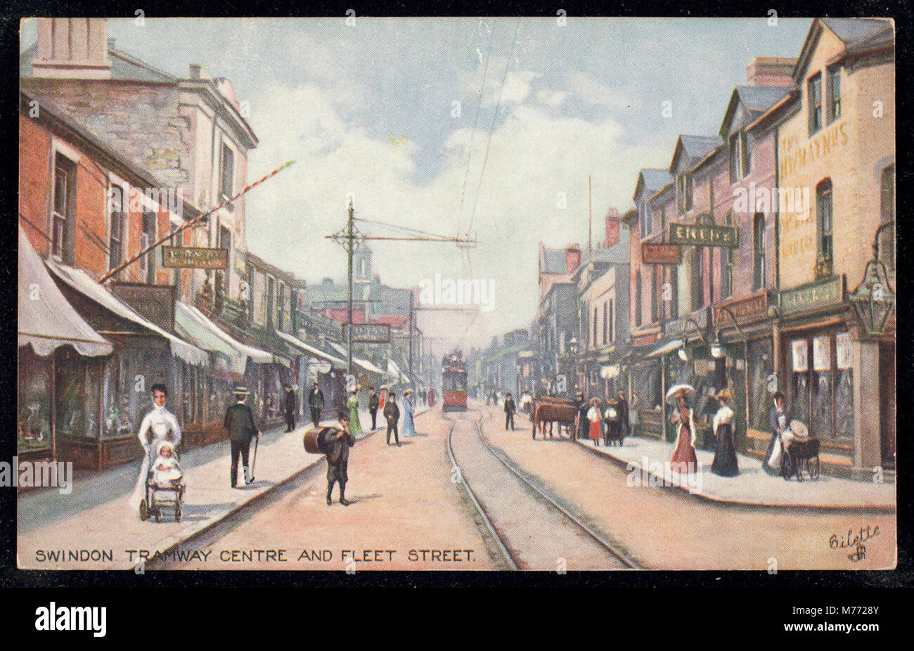 This photograph features the Swindon Tramway Centre along with Fleet ...