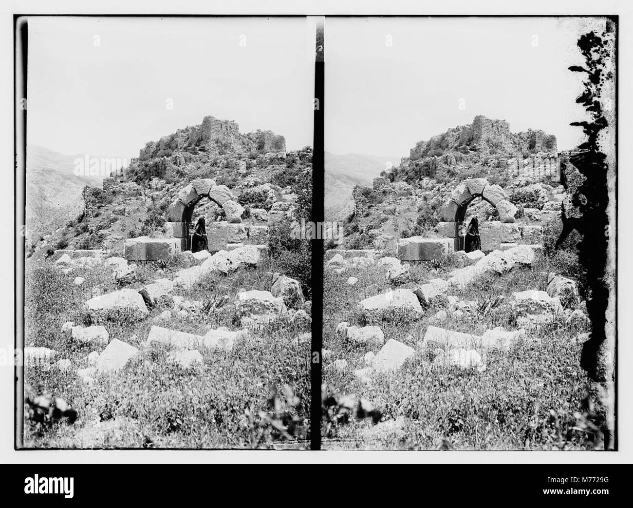 Banias, an ancient site located in modern-day Israel, features ...