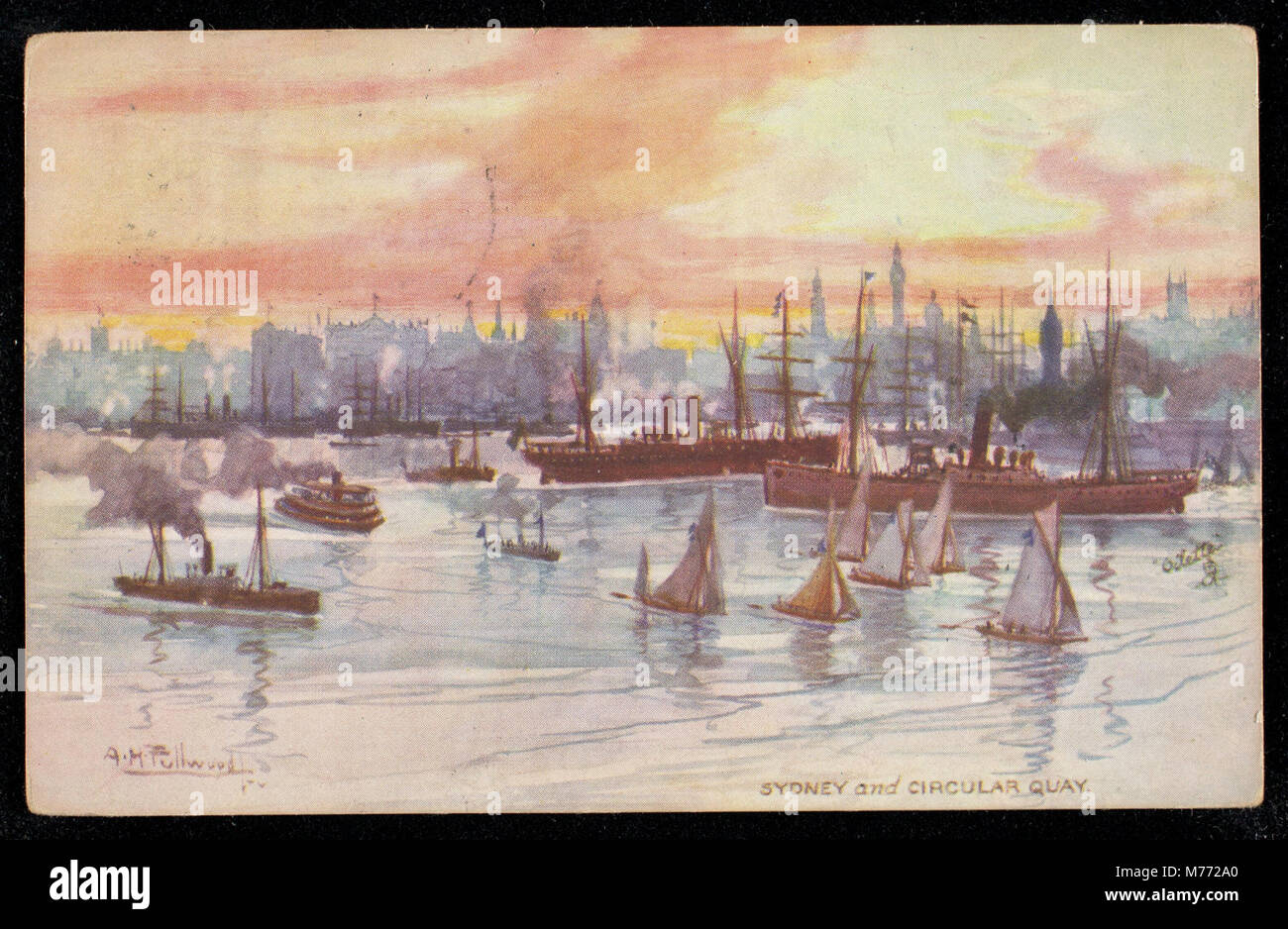 Sydney's Circular Quay, a bustling transport hub, is showcased in this ...