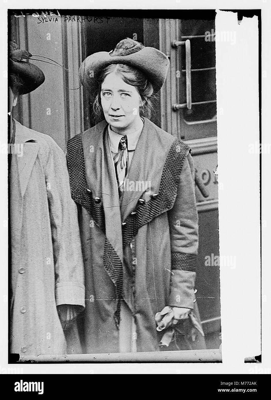 A portrait of Sylvia Pankhurst, a leading figure in the women's ...