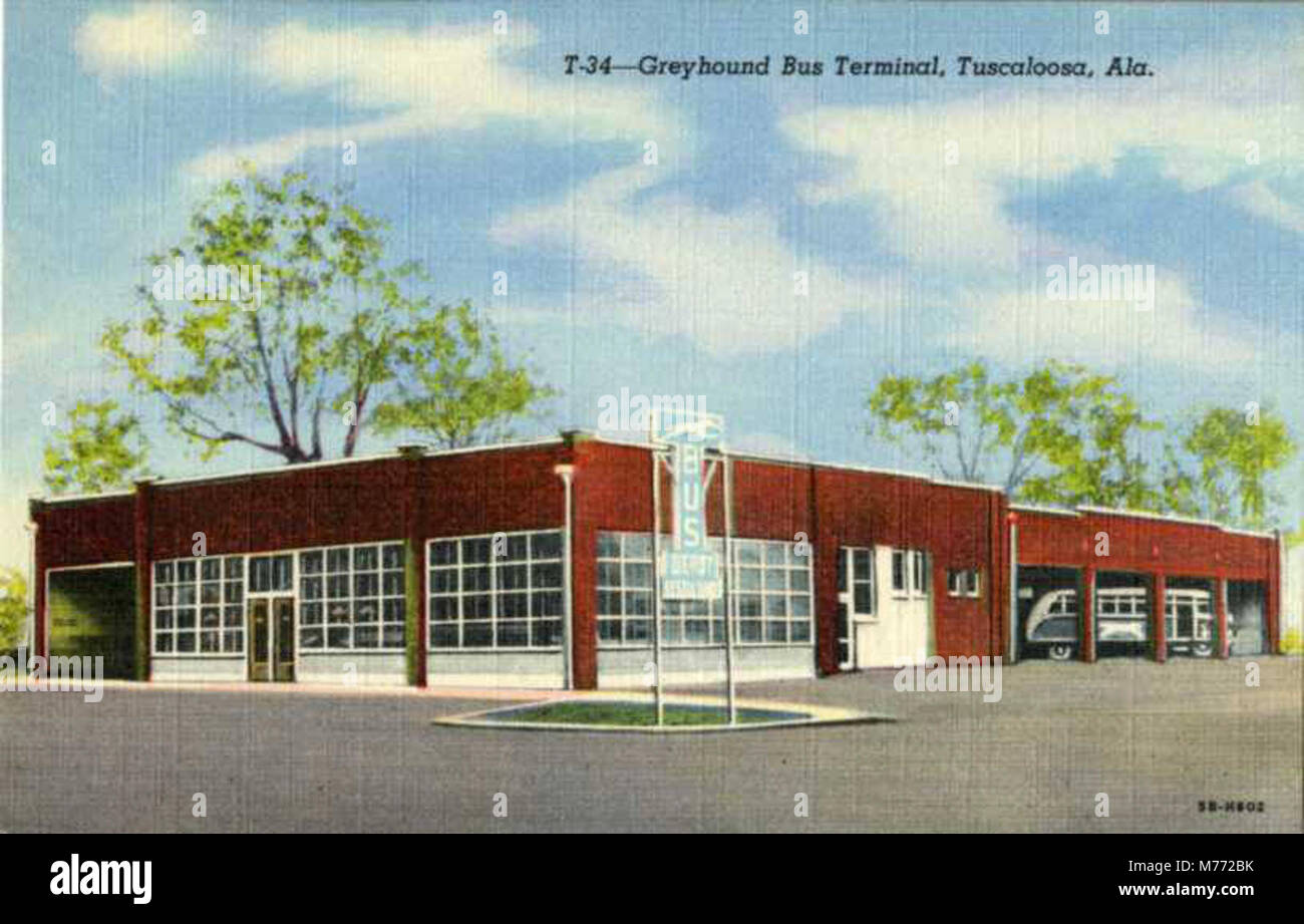 Historic greyhound bus terminal hi-res stock photography and images - Alamy
