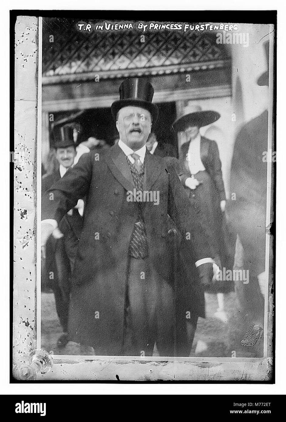 An image of Theodore Roosevelt in Vienna, captured by Princess ...