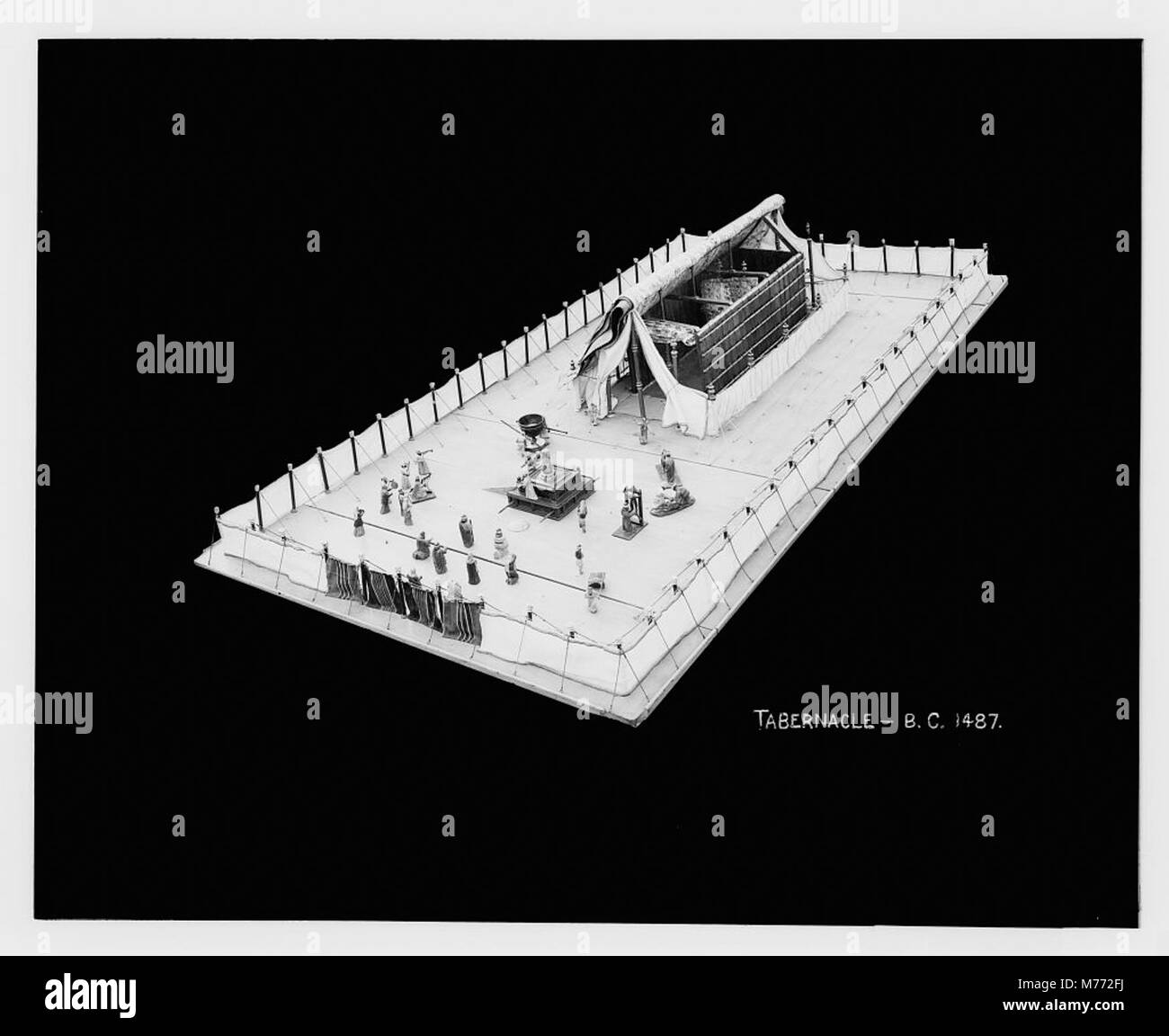 The Tabernacle, dated to 1487 B.C., is a significant biblical structure ...