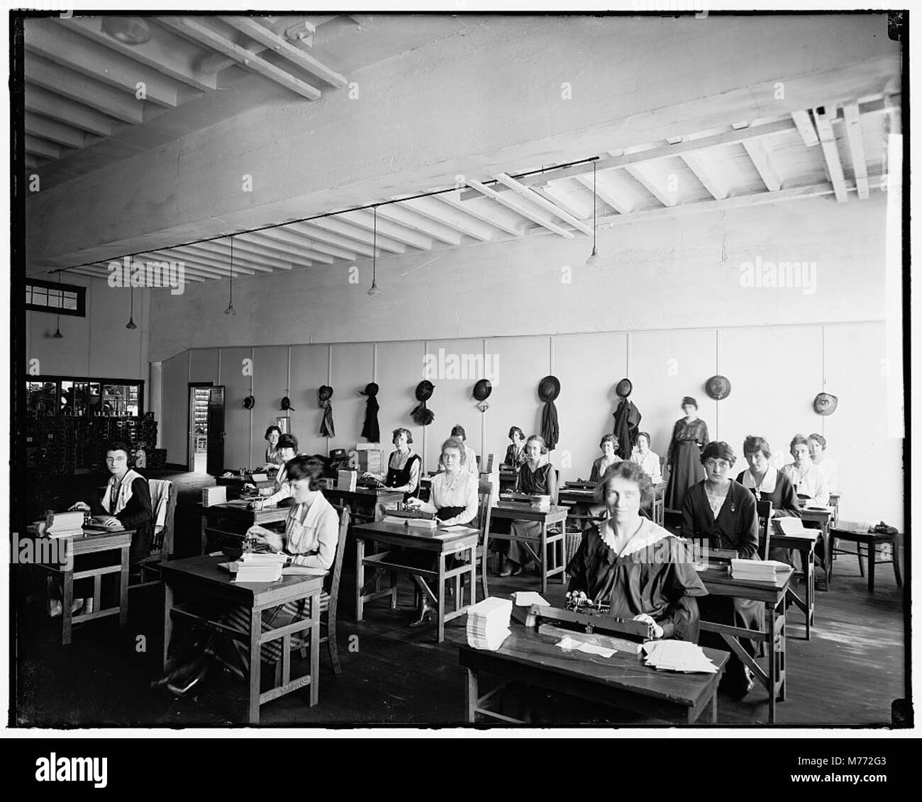 This image features a historical view of the Tabulating Machine Company ...