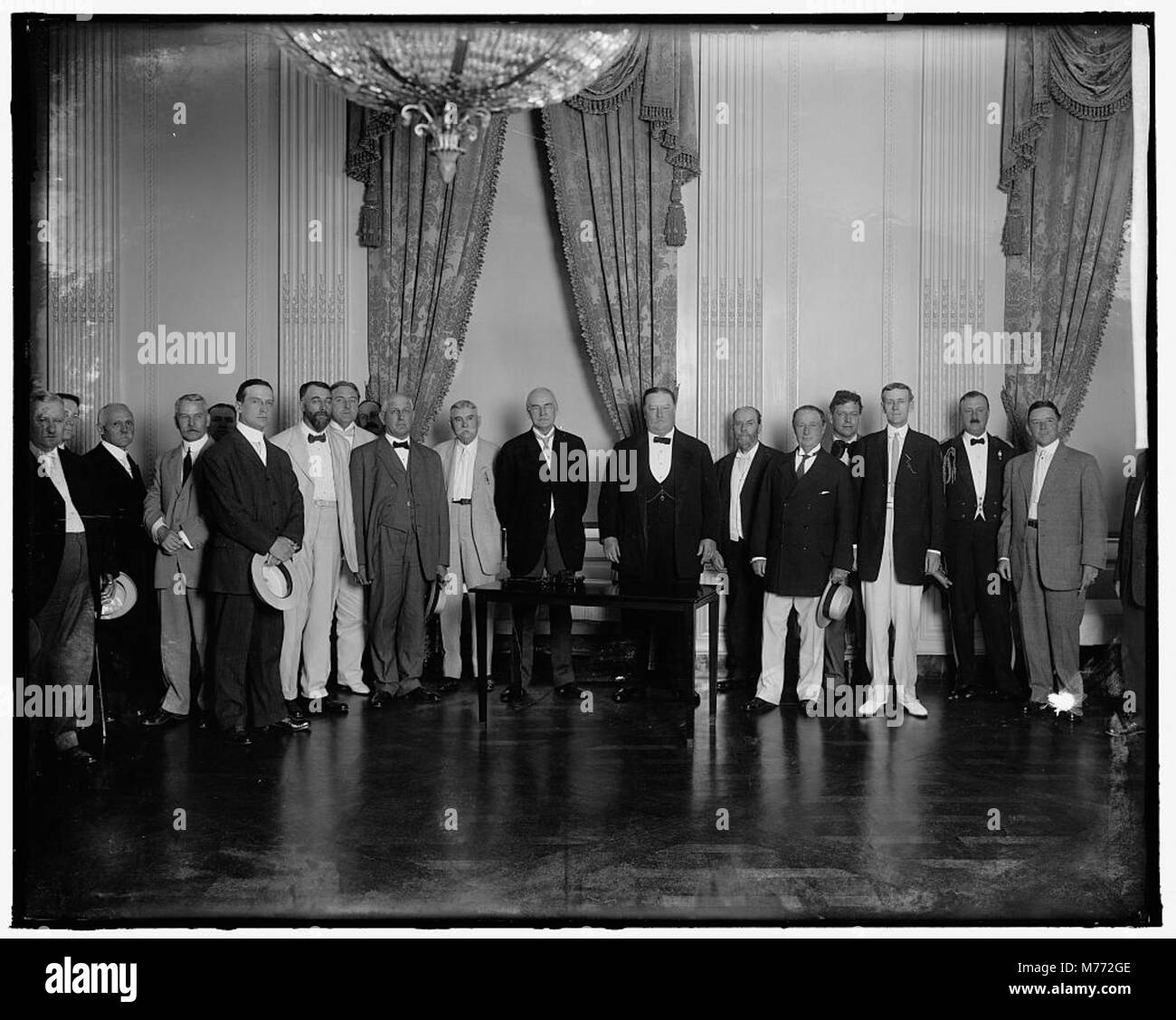 This photograph shows William Howard Taft, the 27th president of the ...