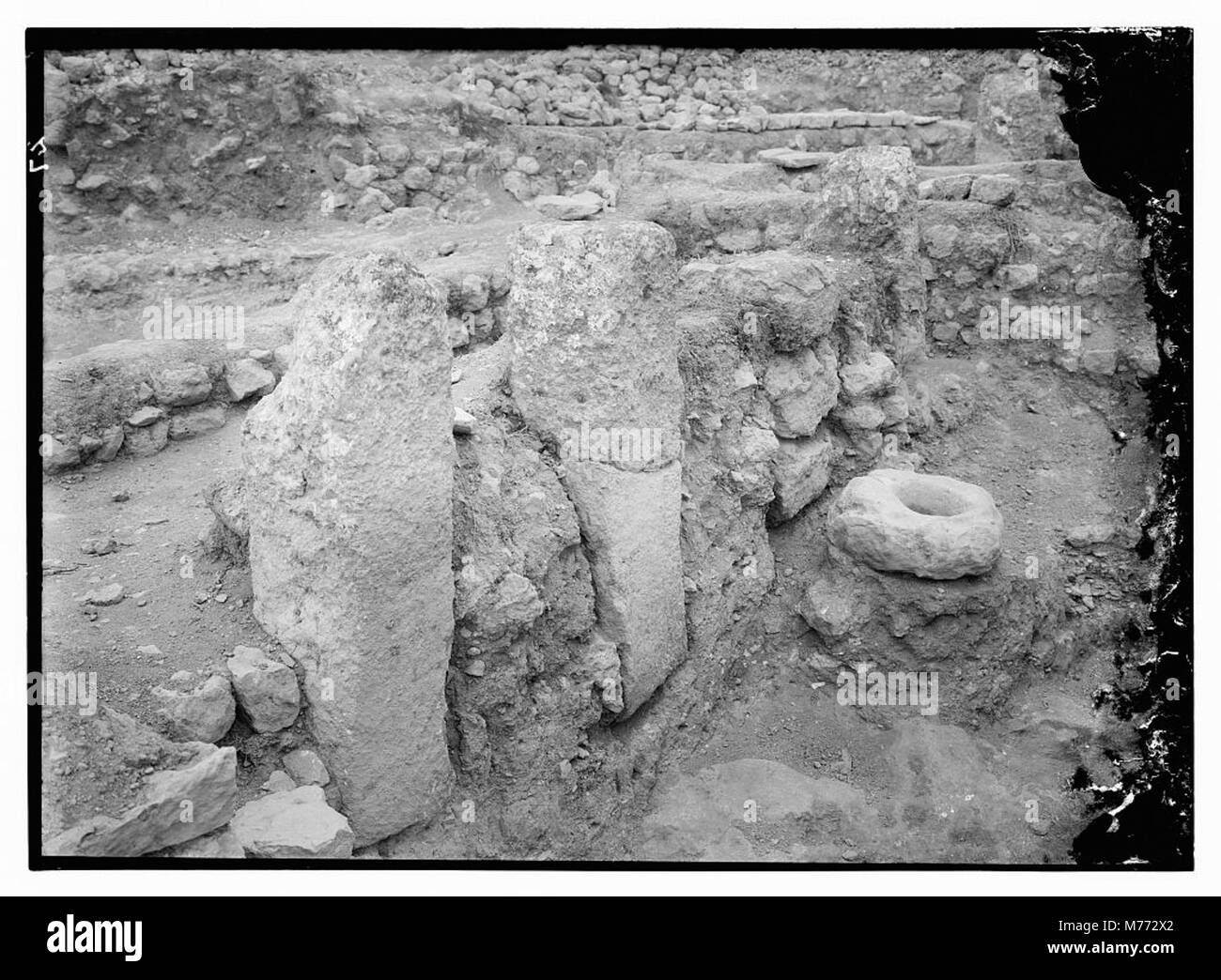 An image showcasing the archaeological site of Tell Beit Mirsim ...