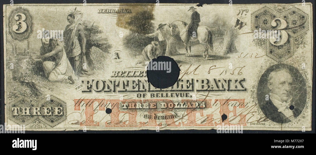 Bank note 1800s hi-res stock photography and images - Alamy
