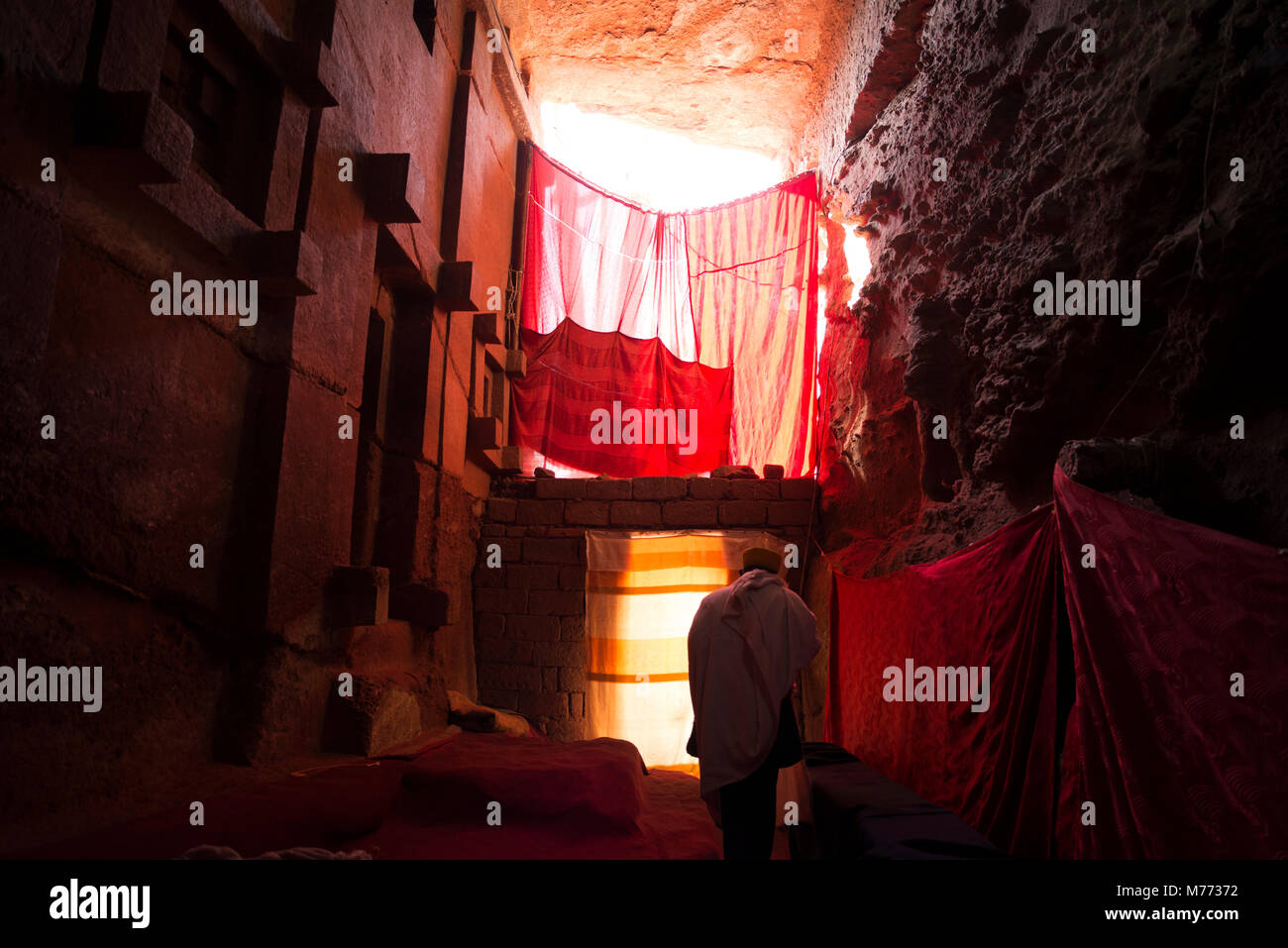 Ancient ethiopian orthodox church interior hi-res stock photography and ...