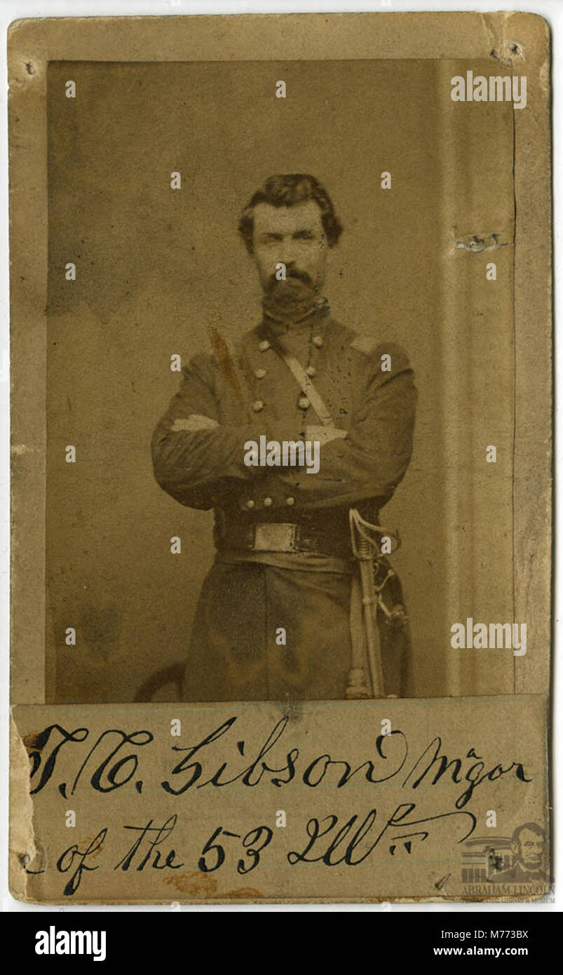 Theodore C. Gibson (ALP BIB 2273 Stock Photo - Alamy