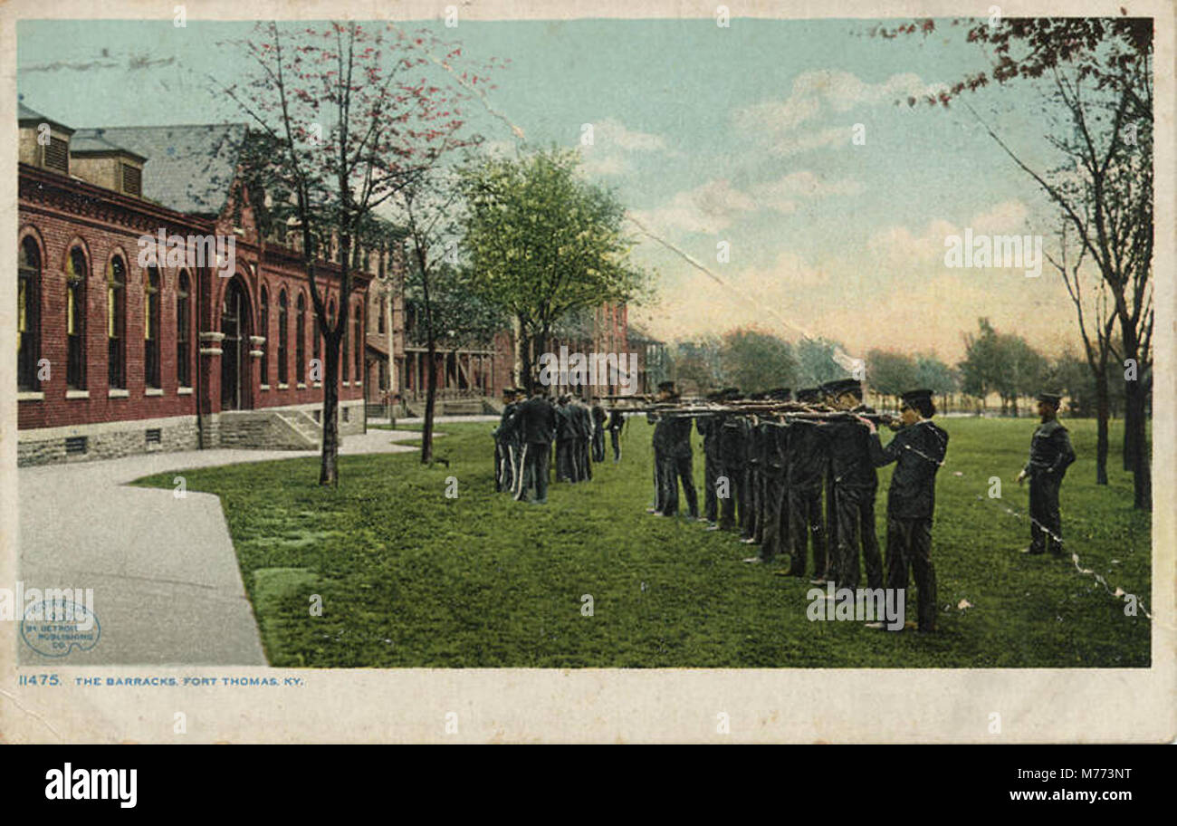 The Barracks, a historic building, likely used for military housing ...