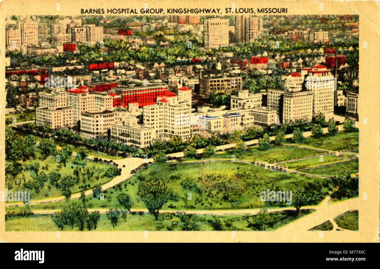 A photograph depicting Barnes Hospital Group, a well-known medical ...