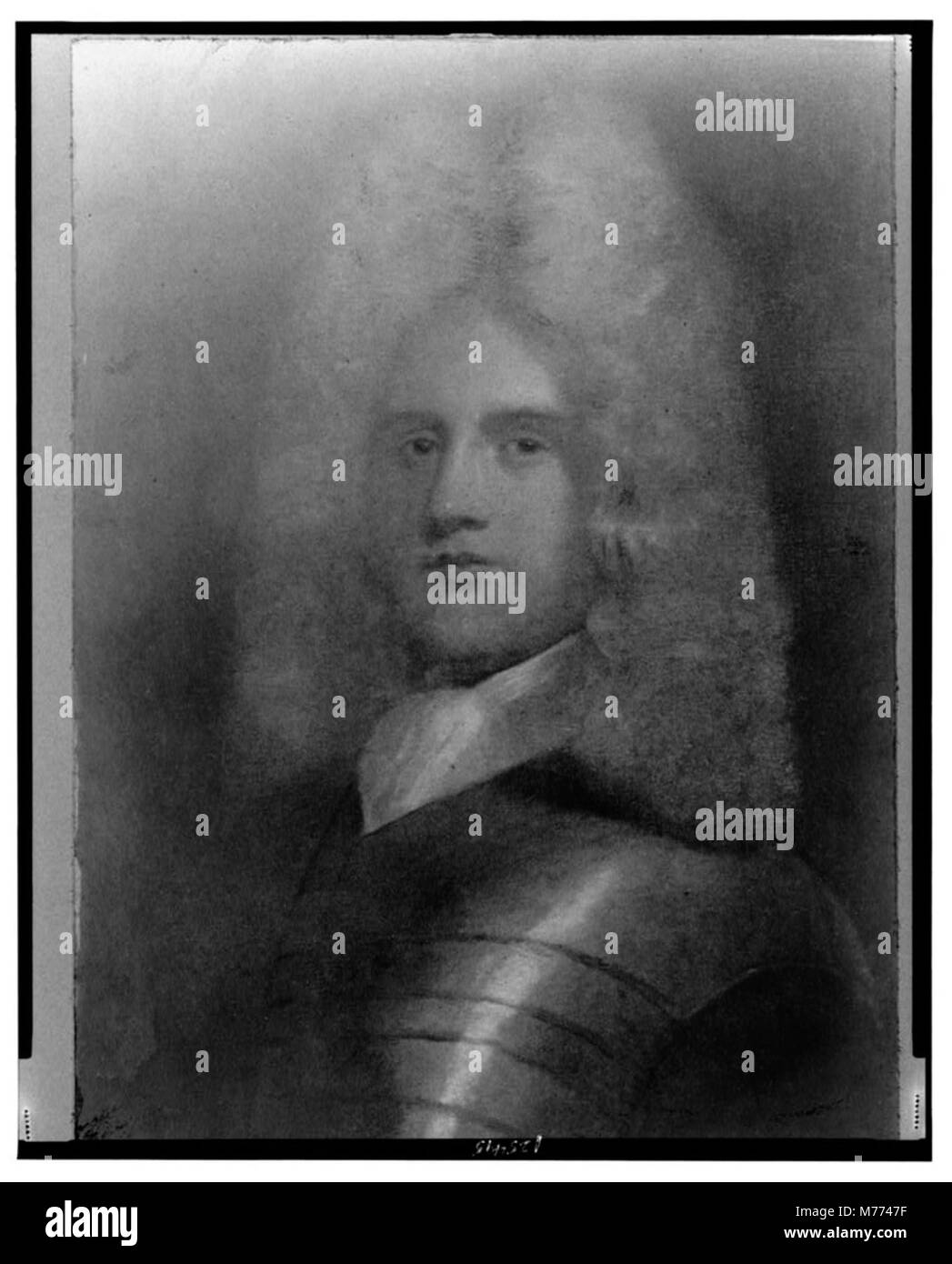 A head-and-shoulders portrait of Baron Benedict Leonard Calvert, an ...