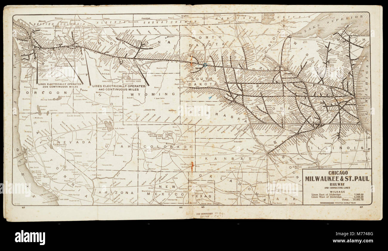 A complete timetable for the Chicago, Milwaukee & St. Paul Railway ...