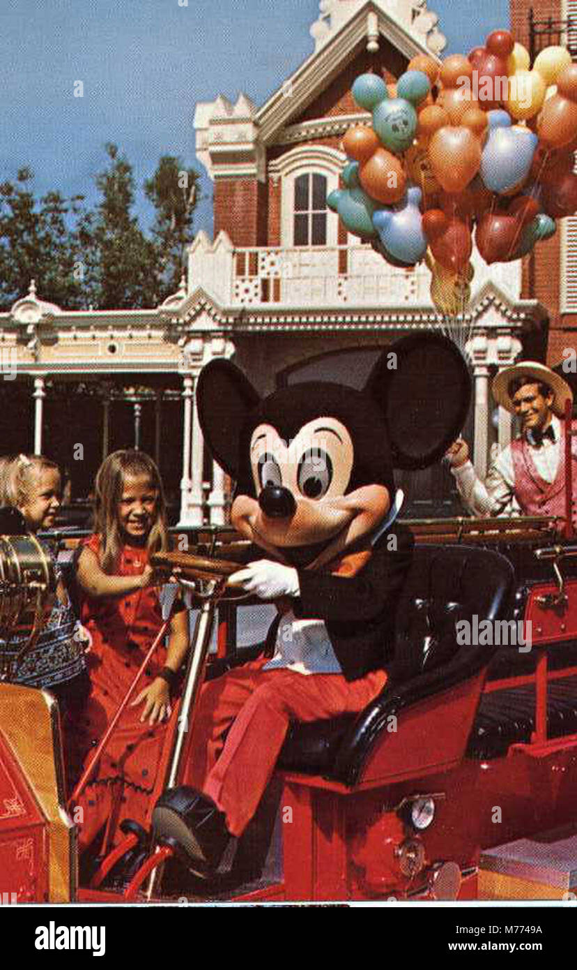 A character from Disney World, The Chief Firemouse Mickey Mouse ...