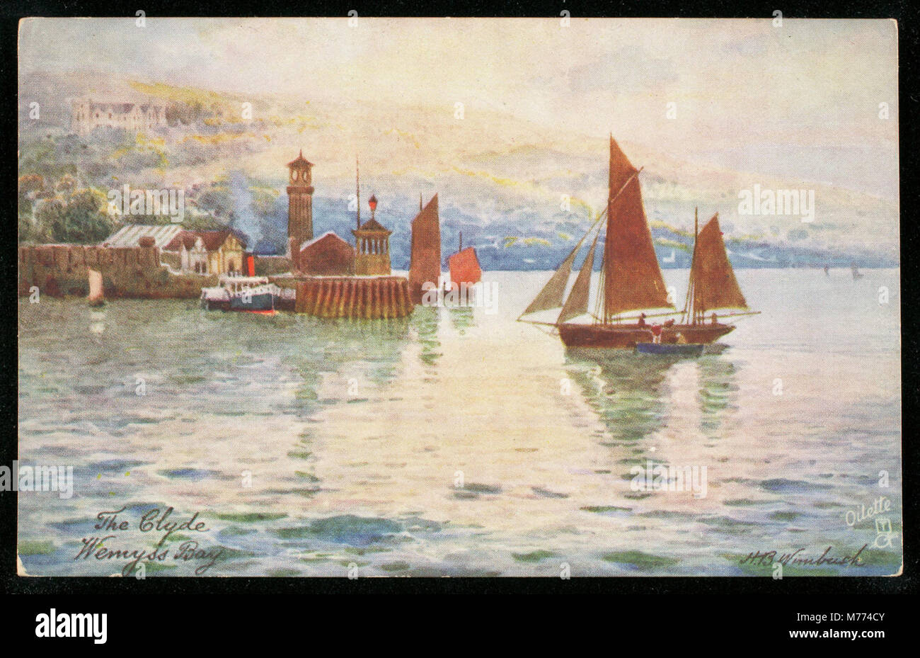 A view of the Clyde and Wemyss Bay area, showing the natural beauty and ...