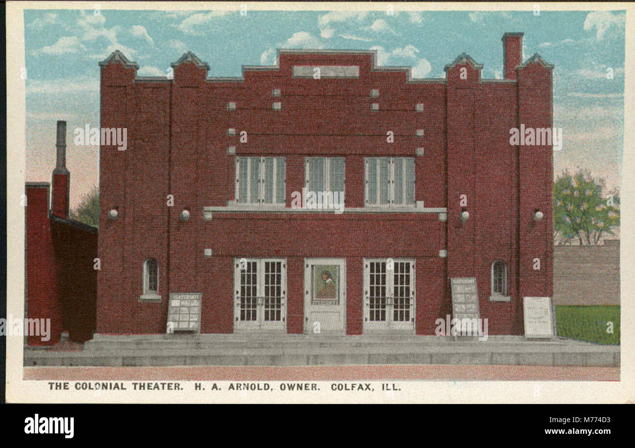 Exterior movie theaters of the 1900s hi-res stock photography and ...