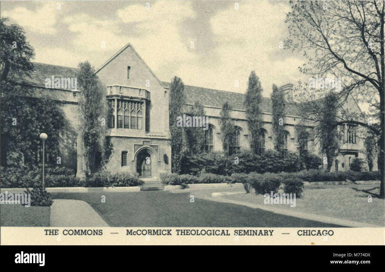 The Commons, located at McCormick Theological Seminary in Chicago ...
