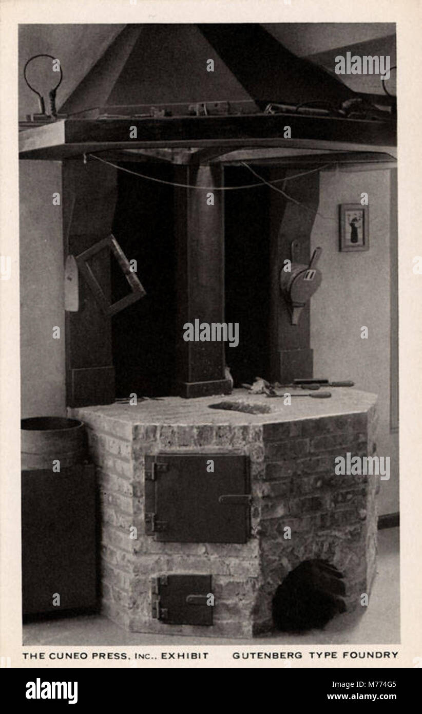 The Cuneo Press, Inc., Exhibit, Gutenberg Type Foundry (NBY 416242 ...