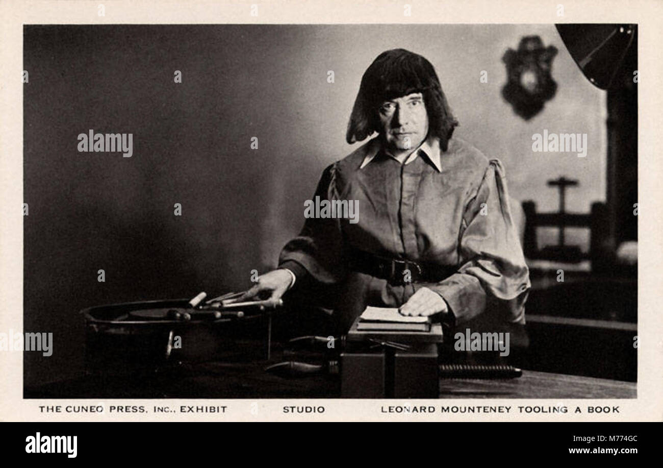 The Cuneo Press, Inc. is showcased here with Leonard Mounteney working ...