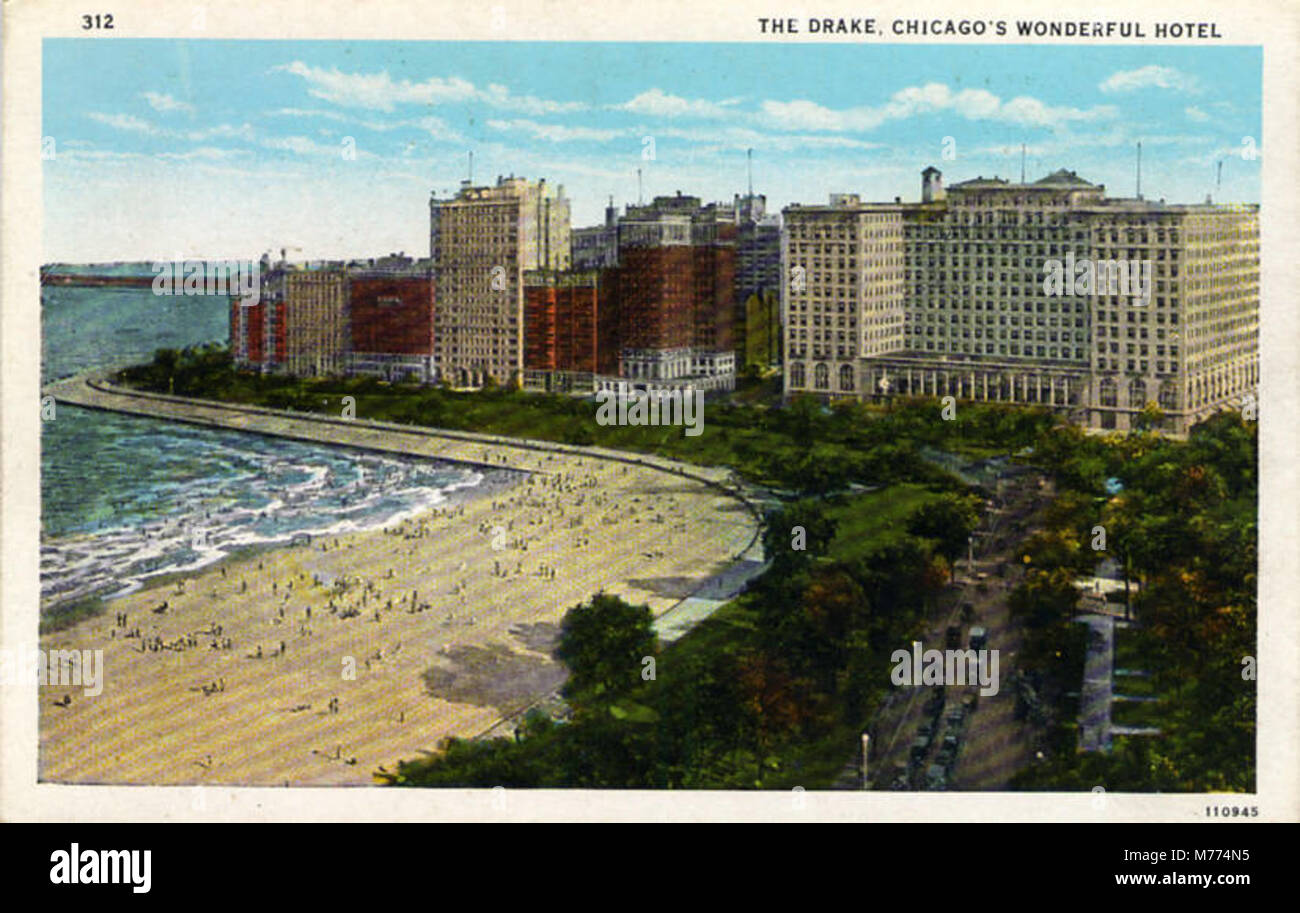 The Drake is a historic hotel located on Lake Shore Drive in Chicago ...