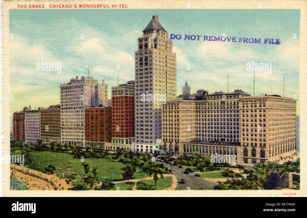 The Drake Hotel in Chicago is a landmark luxury hotel known for its ...