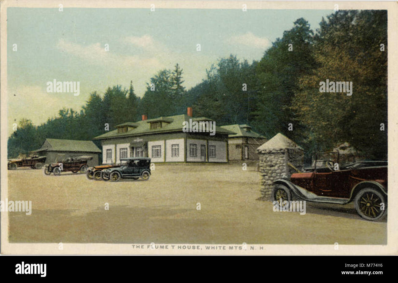 The Flume House is an architectural landmark, known for its unique ...