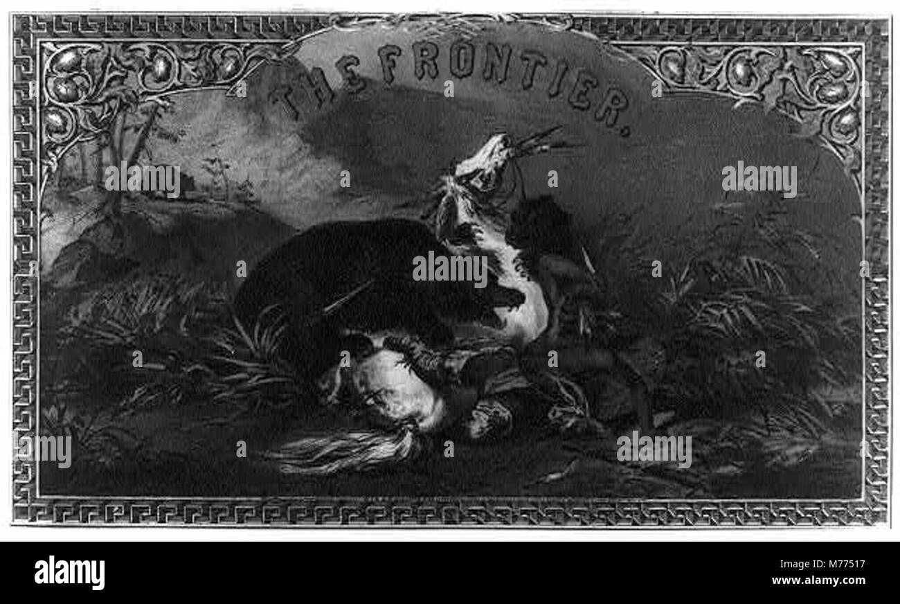 'The Frontier' reflects a portrayal of life in the American West ...