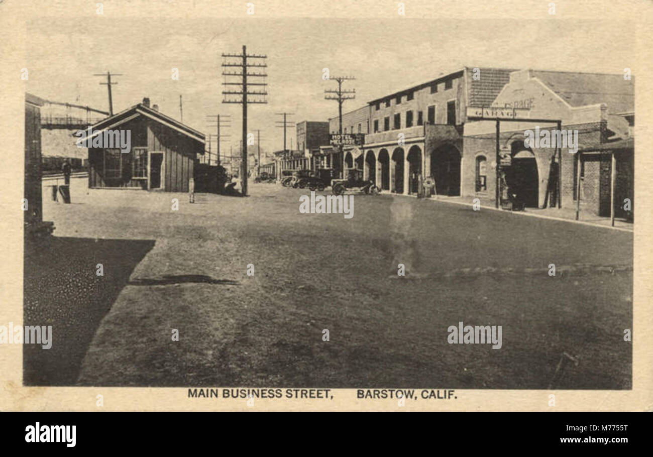 Small town main street 1900's hi-res stock photography and images - Alamy