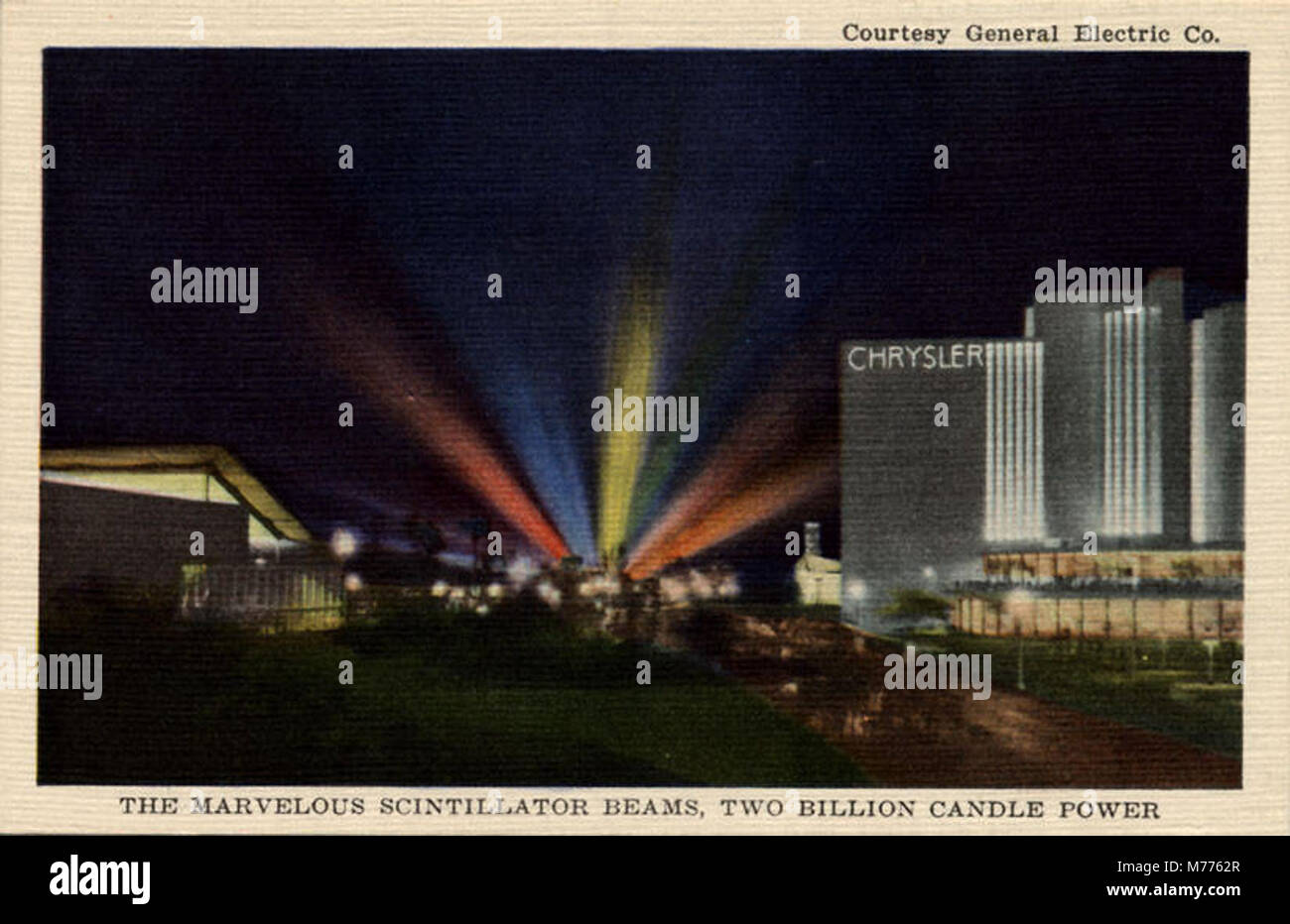 This image showcases the impressive scintillator beams, each emitting ...