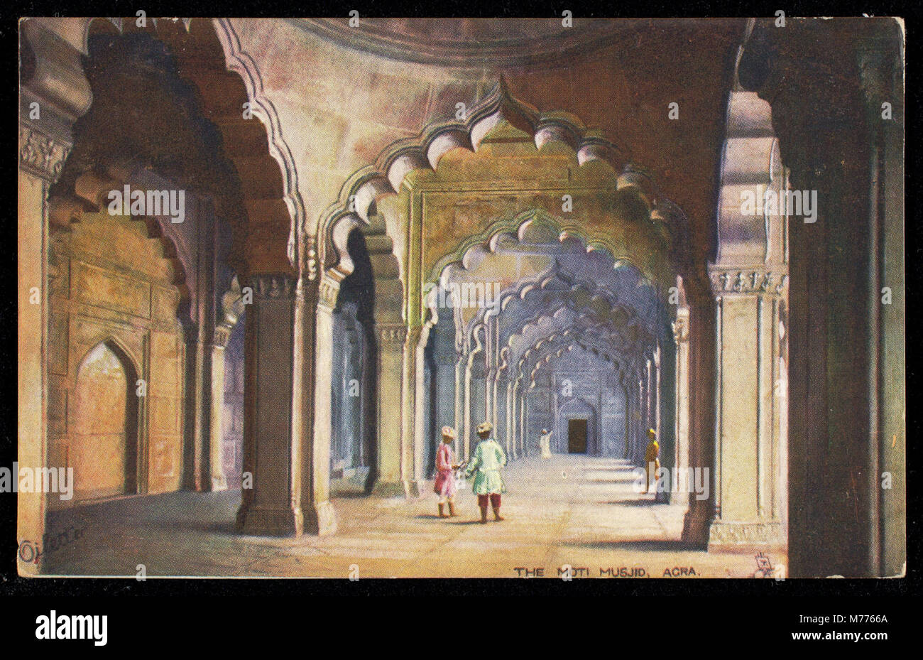 The Moti Musjid, located in Agra, India, is an example of Mughal ...