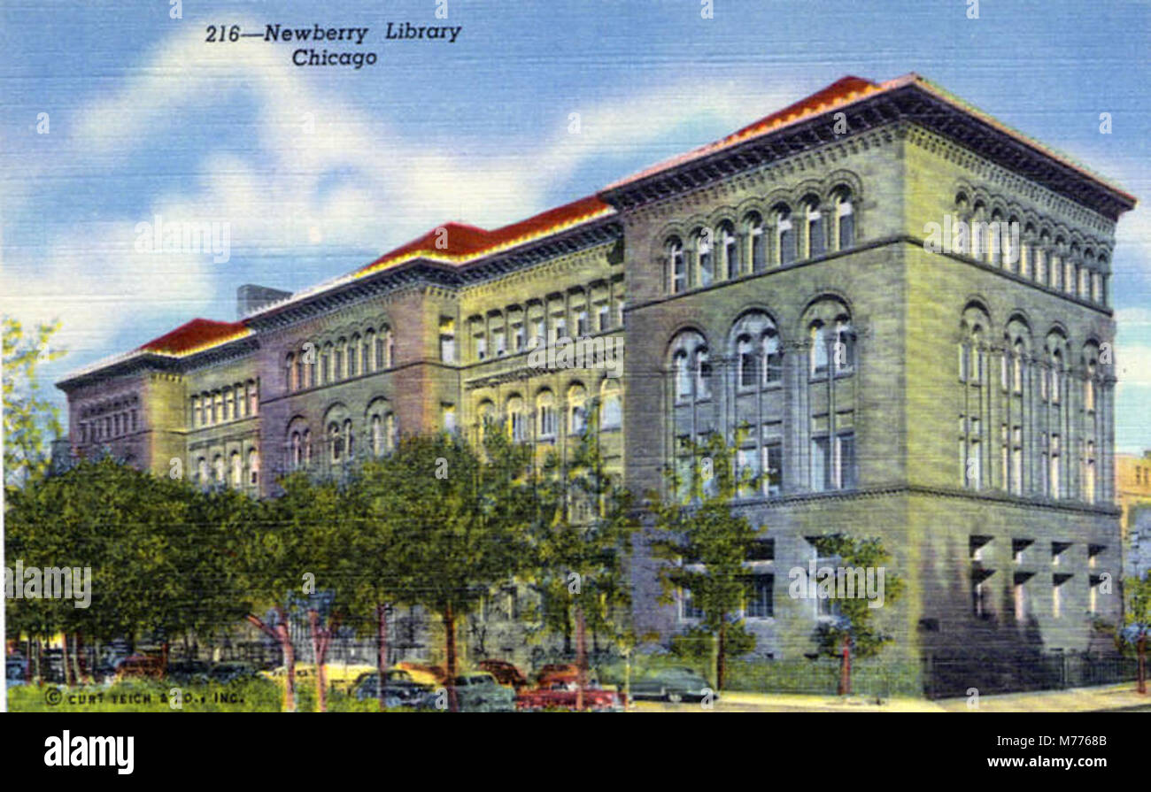 The Newberry Library, a major research library in Chicago, is known for ...