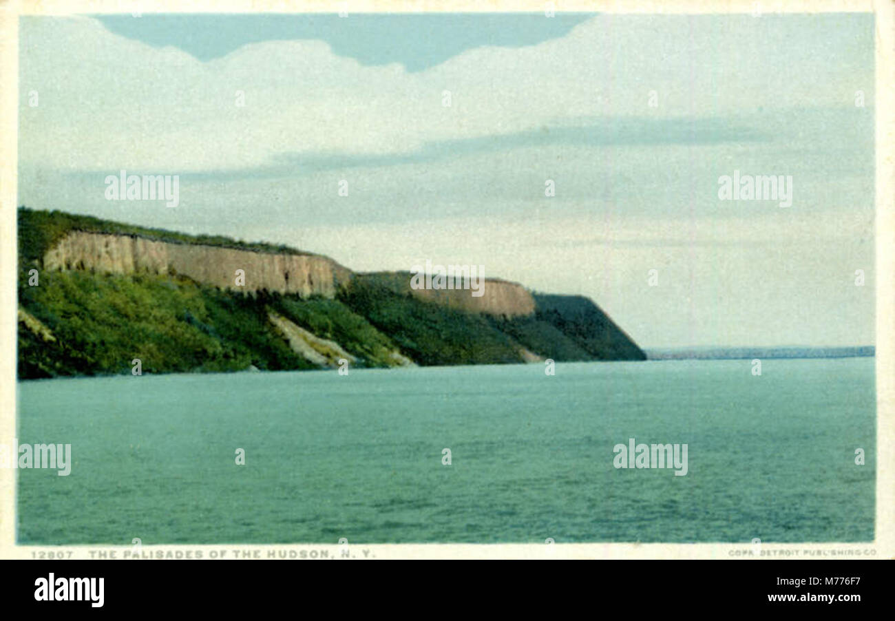 The Palisades of the Hudson River are a series of steep cliffs along ...