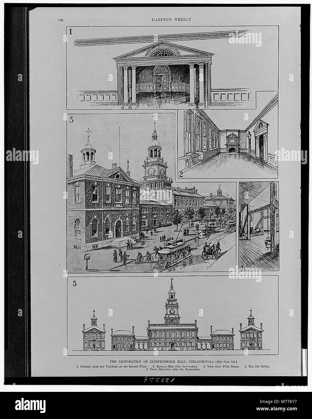 Old independence hall Black and White Stock Photos & Images - Alamy