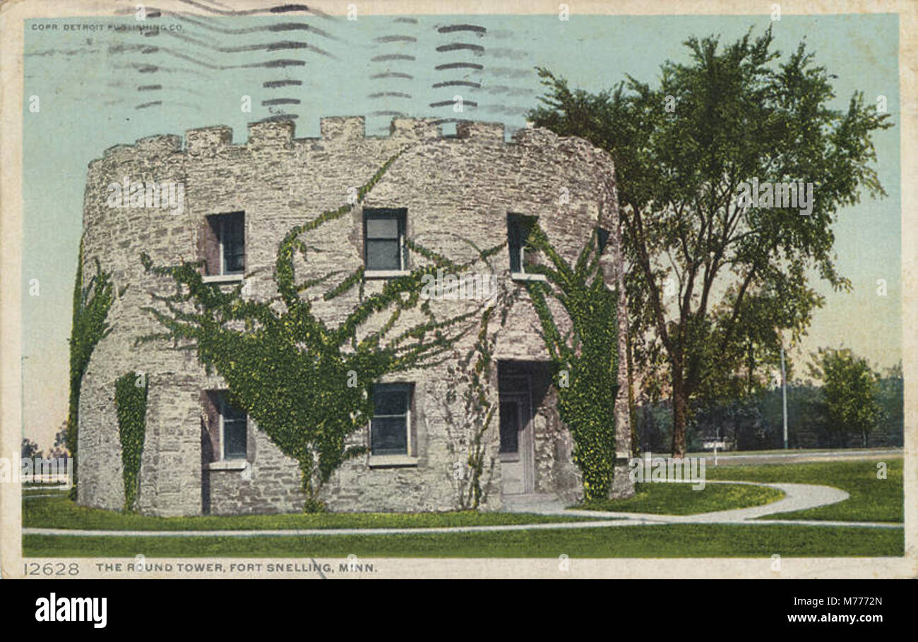 The round tower at fort snelling hi-res stock photography and images ...